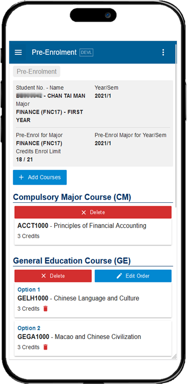 Revamped Course Pre-enrolment System | ICTO Newsletter