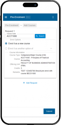 Revamped Course Pre-enrolment System | ICTO Newsletter